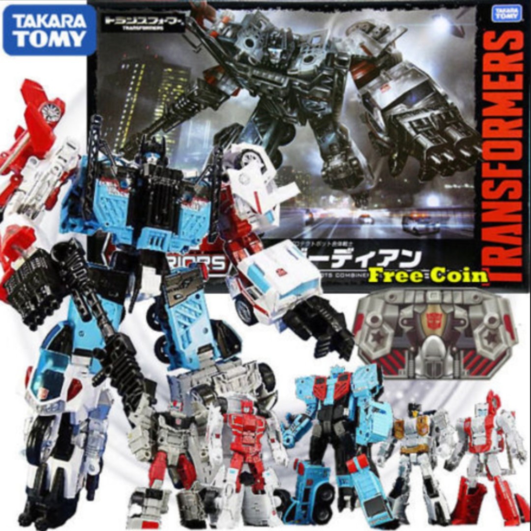 Transformers Unite Warriors UW-03 Protectobot Defensor Guardian w Coin ...
