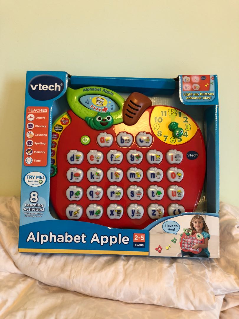 VTech Alphabet Apple, Hobbies & Toys, Toys & Games on Carousell