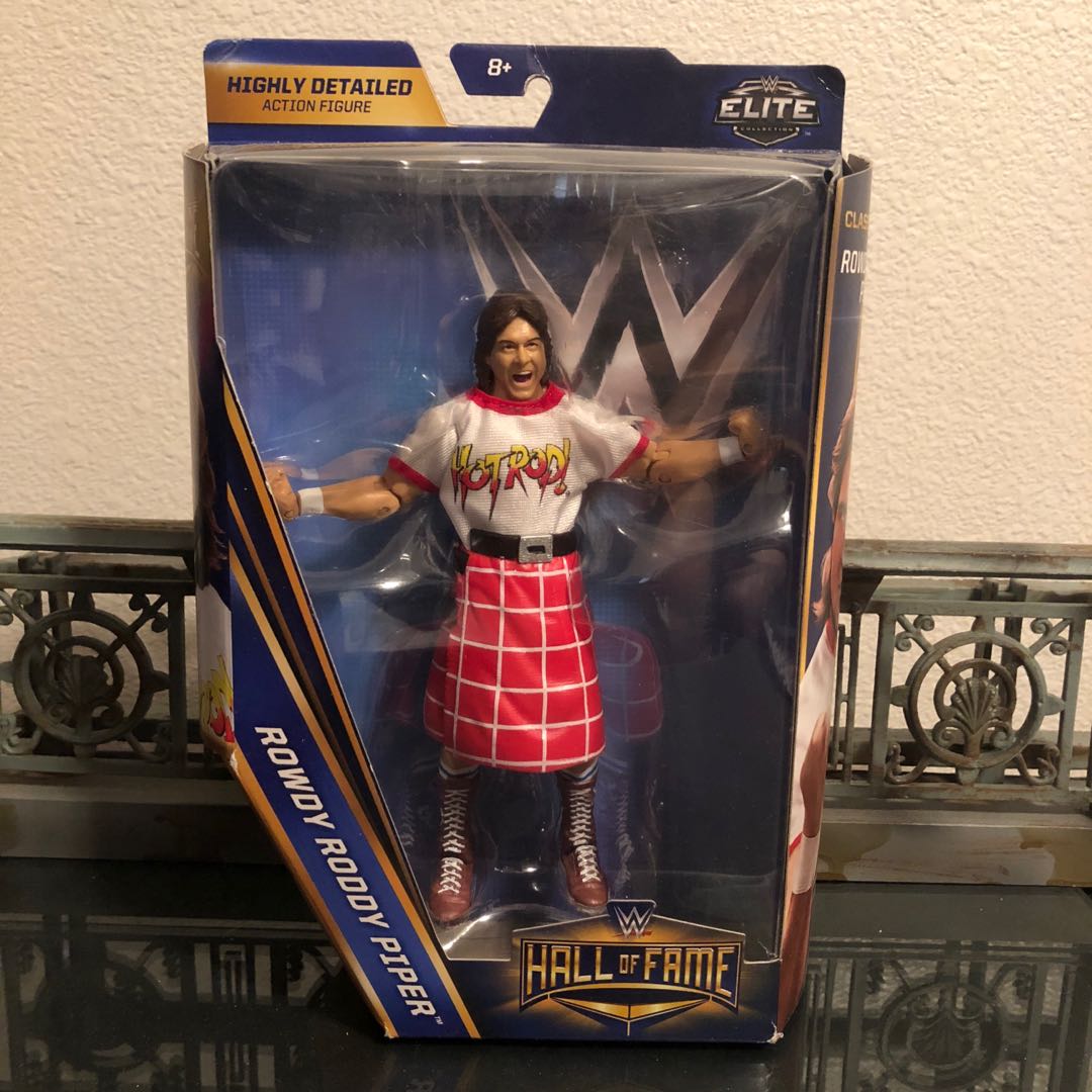 WWE Elite Hall of Fame (Target Exclusive) - Rowdy Roddy Piper, Hobbies & Toys, Toys & Games on ...