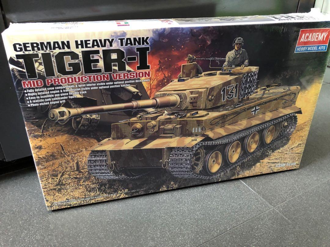 1/35 Tiger 1 model kit from Fujimi, Toys & Games, Others on Carousell