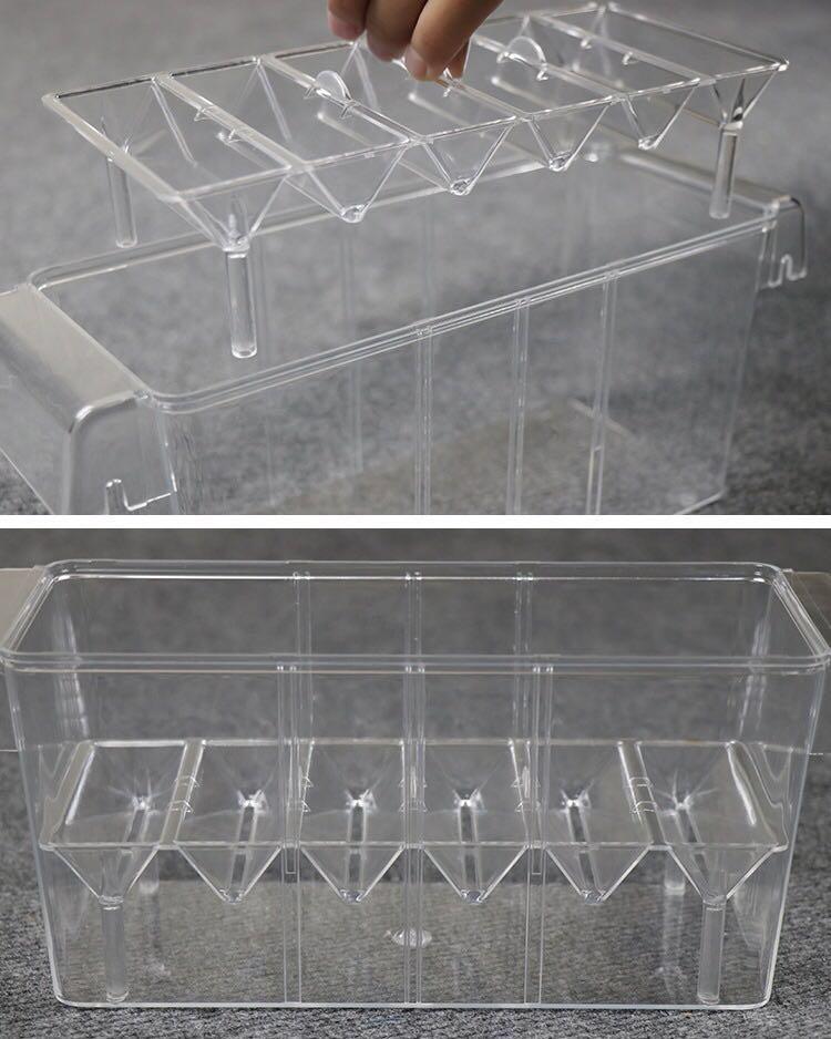 (3in1 bundle) Breeder box internal or external breed box guppy mollie ...