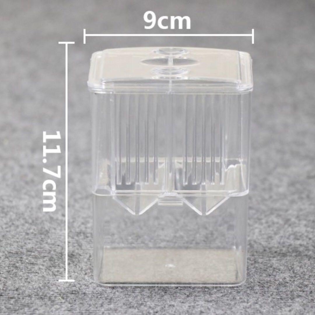 (3in1 bundle) Breeder box internal or external breed box guppy mollie ...