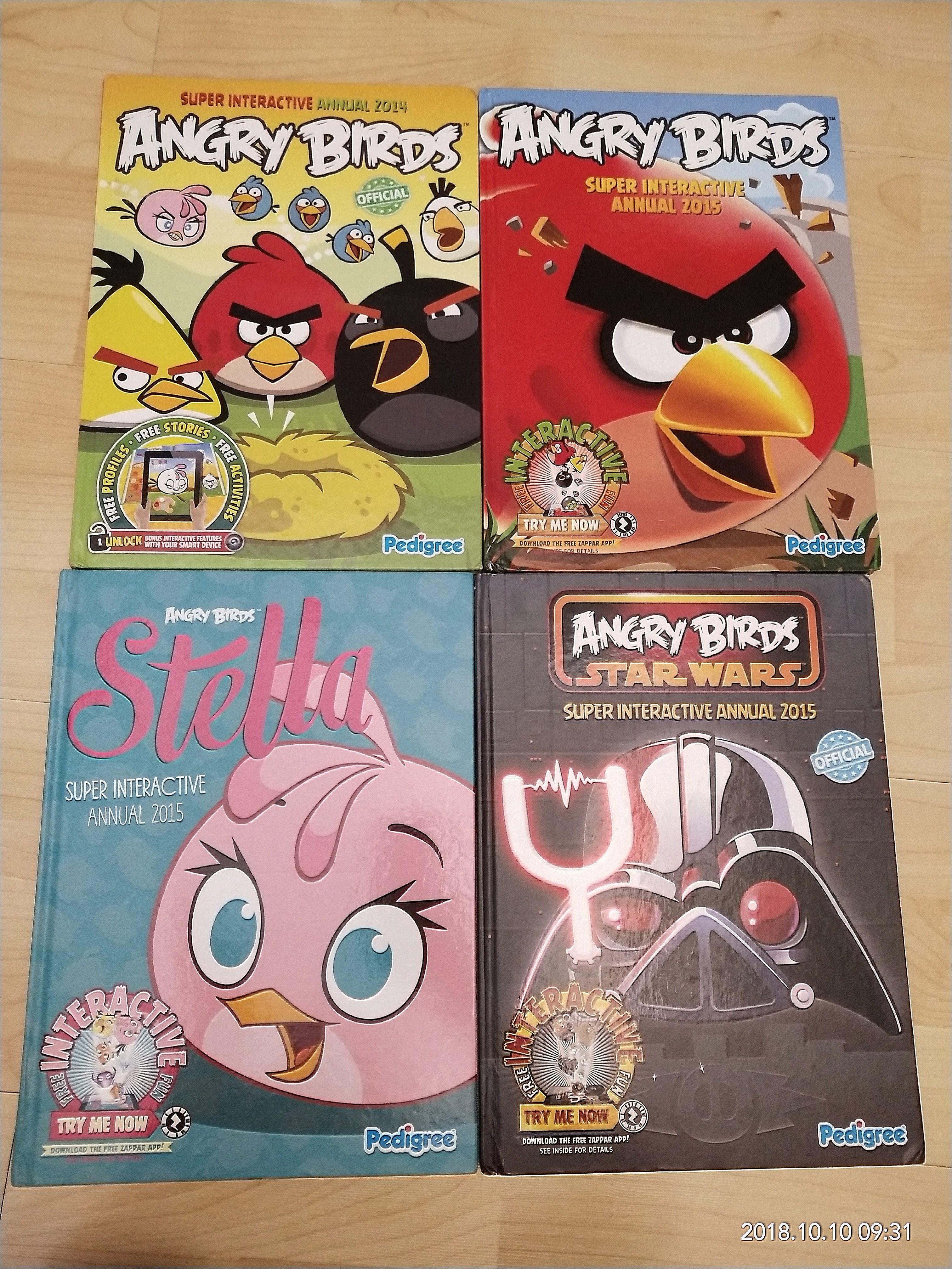 Angry Birds Super Interactive books, Hobbies & Toys, Books & Magazines, Children's Books on ...