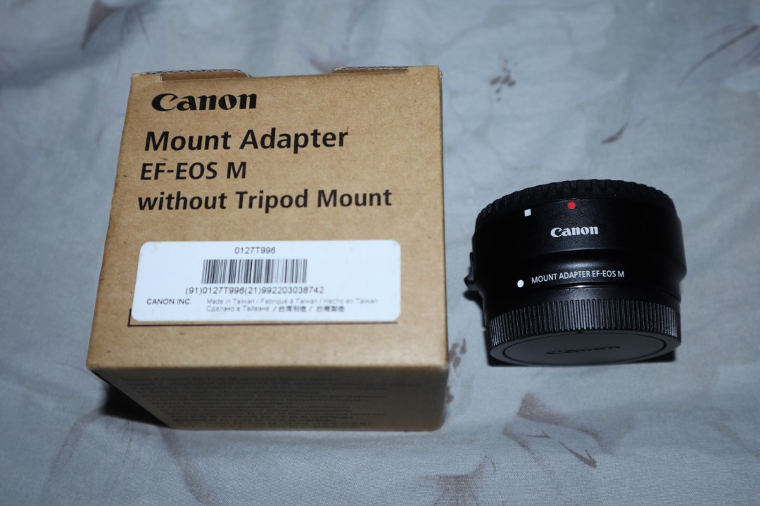 Canon mount adapter EF EOS M without tripod mount, Mobile Phones ...