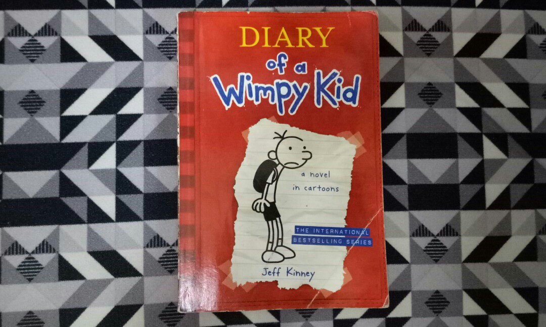 Diary of a Wimpy Kid first book, Hobbies & Toys, Books & Magazines ...