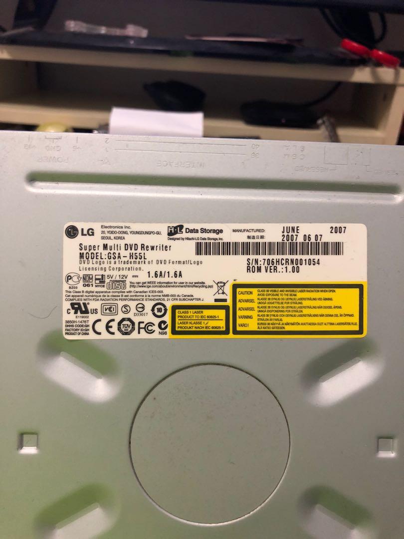 DVD Writer, Computers & Tech, Parts & Accessories, Hard Disks ...