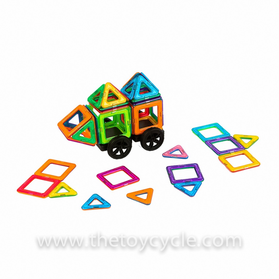 Educational Magnetic Shapes Builder MagWorld, Hobbies & Toys, Toys ...