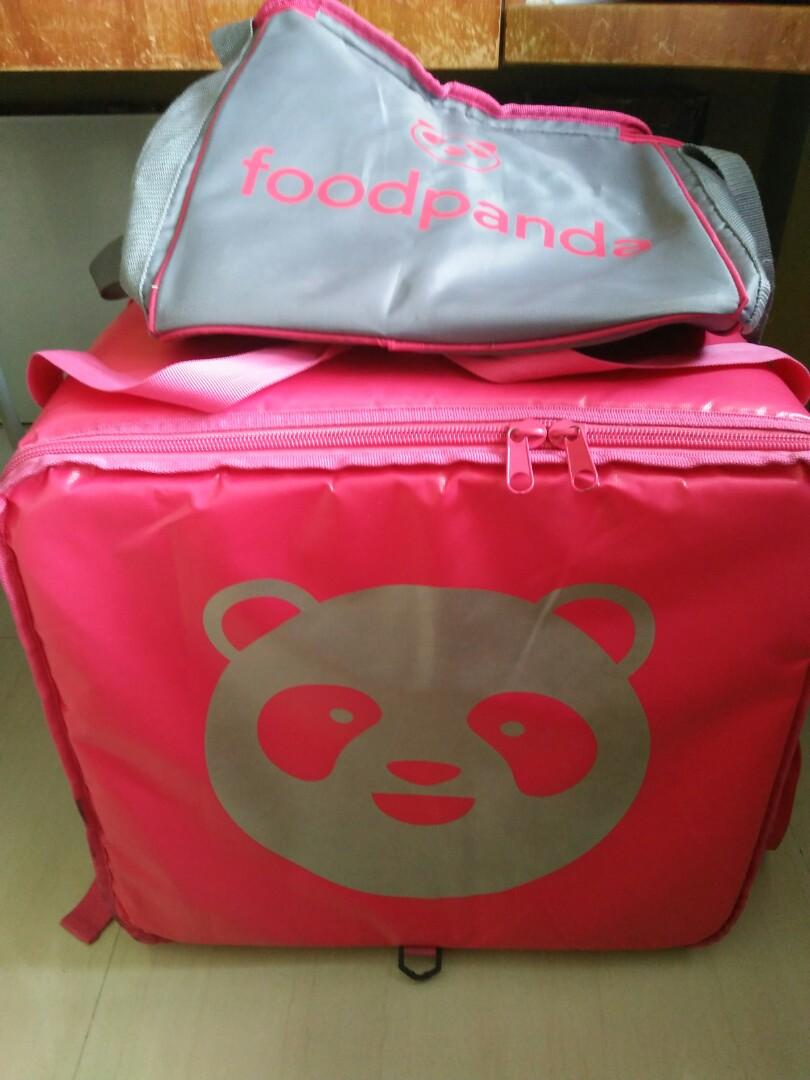 Foodpanda delivery bag, Motorcycles, Motorcycle Accessories on Carousell