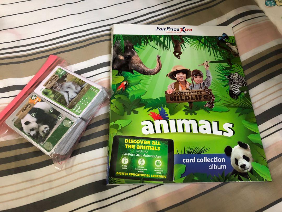 FREE: Fairprice Xtra Experience Wildlife Animals Cards, Hobbies & Toys ...