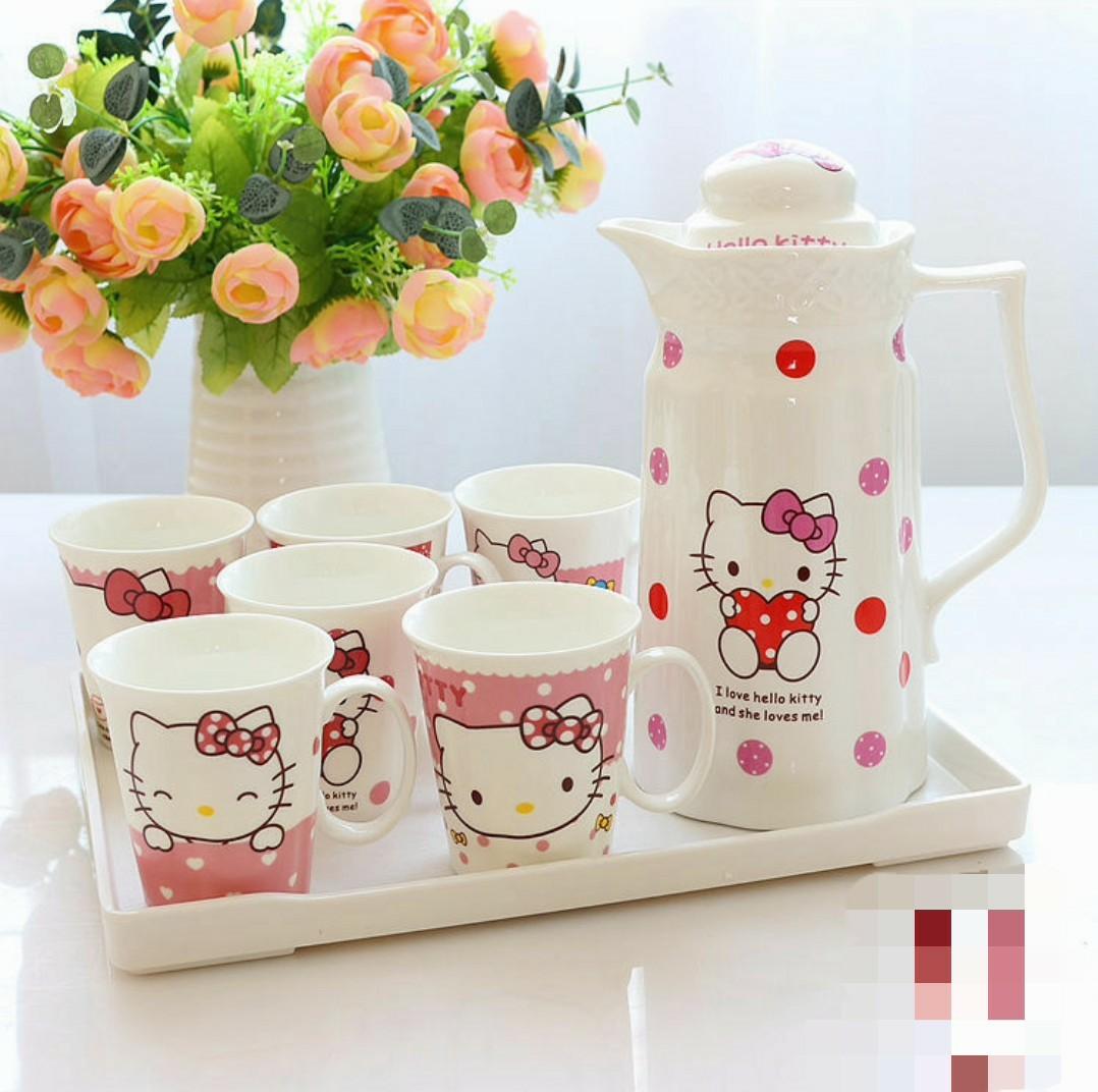 Hello Kitty Water Pitcher / Water Jug, Everything Else on Carousell