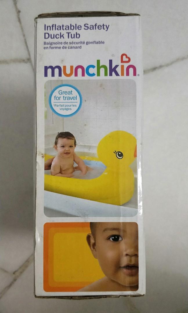 Inflatable safety duck tub, Babies & Kids, Infant Playtime on Carousell