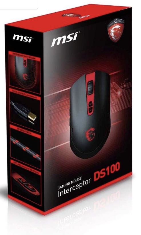 Interceptor DS100 Gaming Mouse by MSi, Computers & Tech, Parts ...