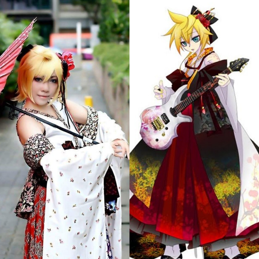 Kagamine len Cosplay, Hobbies & Toys, Memorabilia & Collectibles, Fan ...