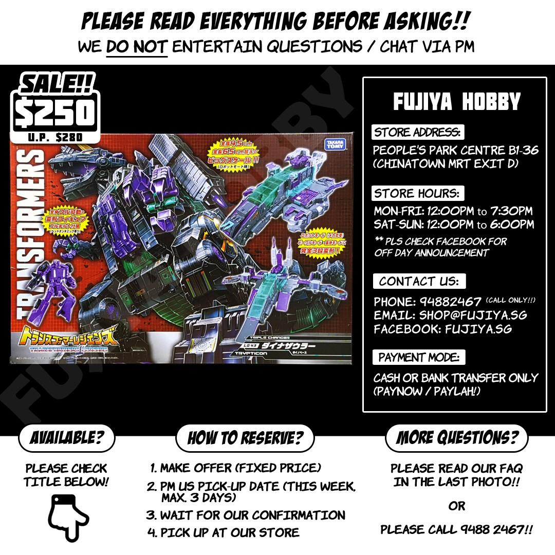 Transformers Legends LG43 Trypticon, Hobbies & Toys, Toys & Games on ...