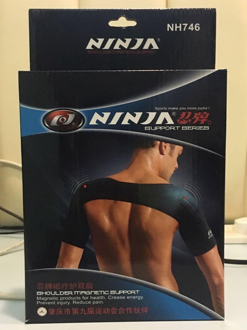 Ninja Shoulder magnetic support, Health & Nutrition, Braces, Support ...