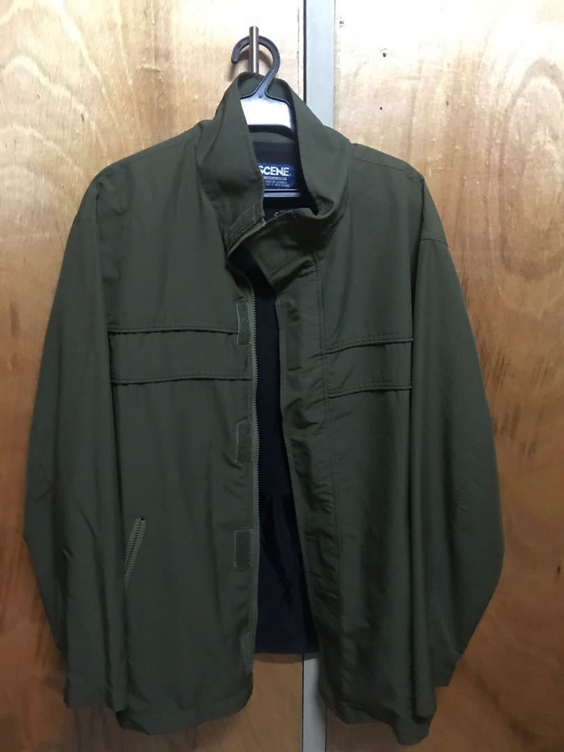 Olive green jacket, Men's Fashion, Coats, Jackets and Outerwear on ...