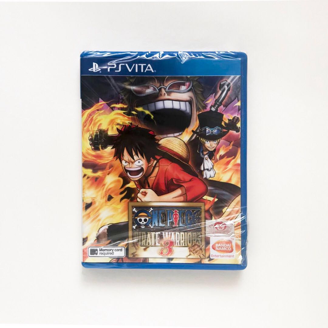 One Piece: Pirate Warriors 3 R3 for PS Vita (Rare), Video Gaming, Video ...