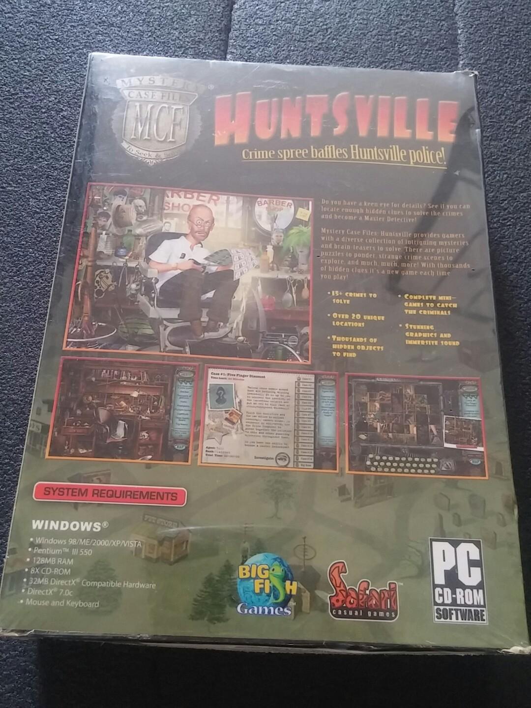 PC CD ROM Games : 4 Titles by Big Fish, Jolly Bear Gsmes, Hobbies ...