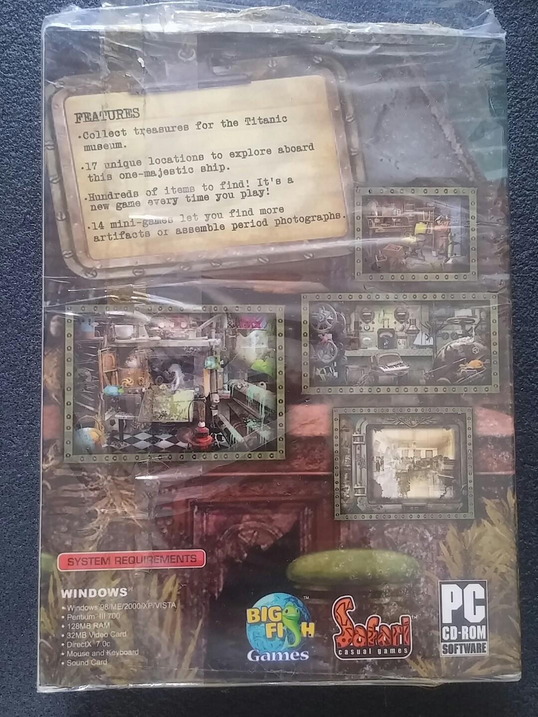 PC CD ROM Games : 4 Titles by Big Fish, Jolly Bear Gsmes, Hobbies ...