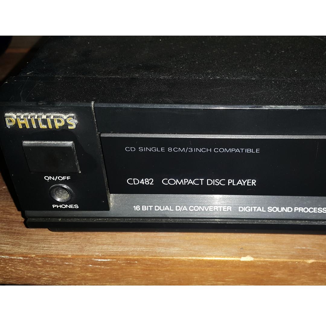 Philips CD482 High-End CD Player, Audio, Portable Music Players on ...