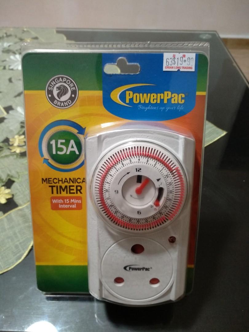 PowerPac Mechanical Timer, Everything Else on Carousell