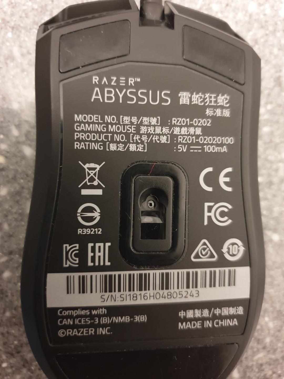 Razor mouse, Electronics, Computer Parts & Accessories on Carousell