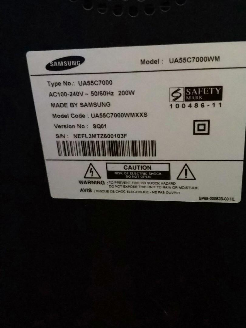 Samsung smart TV 52inch, TV & Home Appliances, TV & Entertainment, TV ...