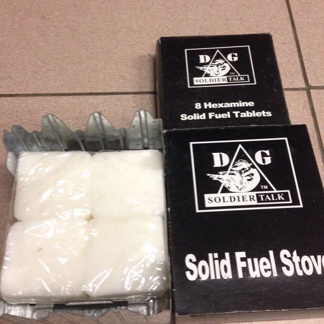 Army SAF Solid Fuel Tablets (Comes In A Pack Of 8), Everything Else on ...