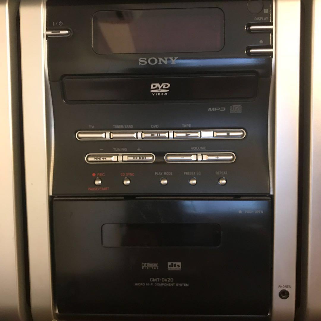 Sony HiFi Stereo System (Radio/DVD/CD/Cassette Tape), Audio, Portable Music Players on Carousell