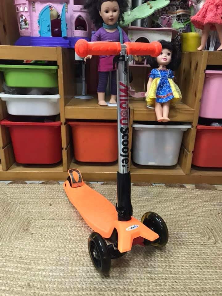 Swiss MIDUO Foldable Scooter Orange, Sports Equipment, Sports & Games ...