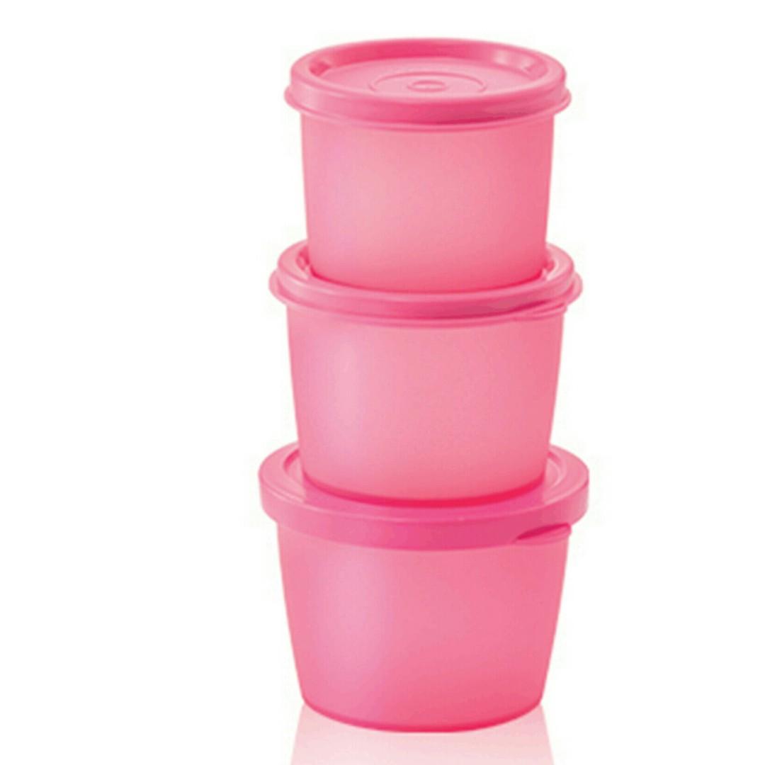Tupperware Kit Cup Set - Pink, Furniture & Home Living, Kitchenware ...