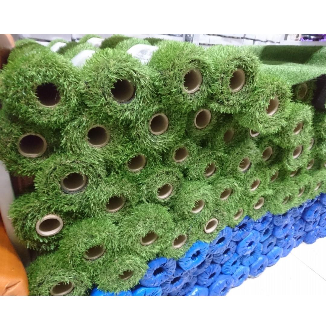 25mm 1*2m Rumput Palsu Artificial Grass Carpet, Furniture & Home Living ...