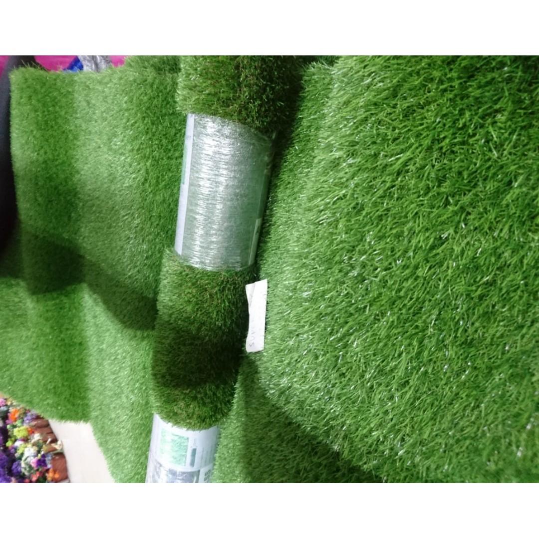 25mm 1*2m Rumput Palsu Artificial Grass Carpet, Furniture & Home Living ...