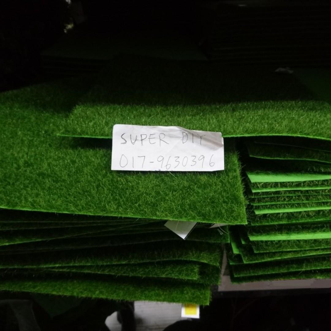 30*30cm Rumput Palsu Artificial Grass Carpet, Furniture & Home Living ...