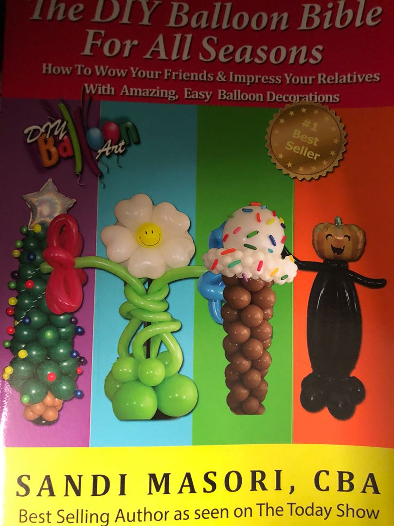 balloon book, Hobbies & Toys, Stationery & Craft, Occasions & Party ...