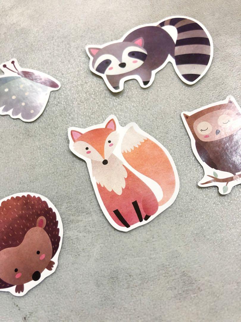 BIG SET 2 animal sticker pack, Hobbies & Toys, Stationery & Craft ...