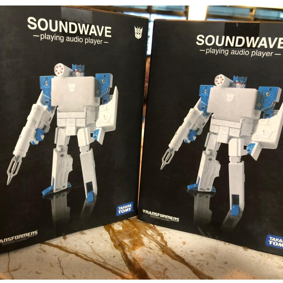 BNIB - TAKARA TRANSFORMERS SOUNDWAVE (BLUE AND WHITE SET), Hobbies ...