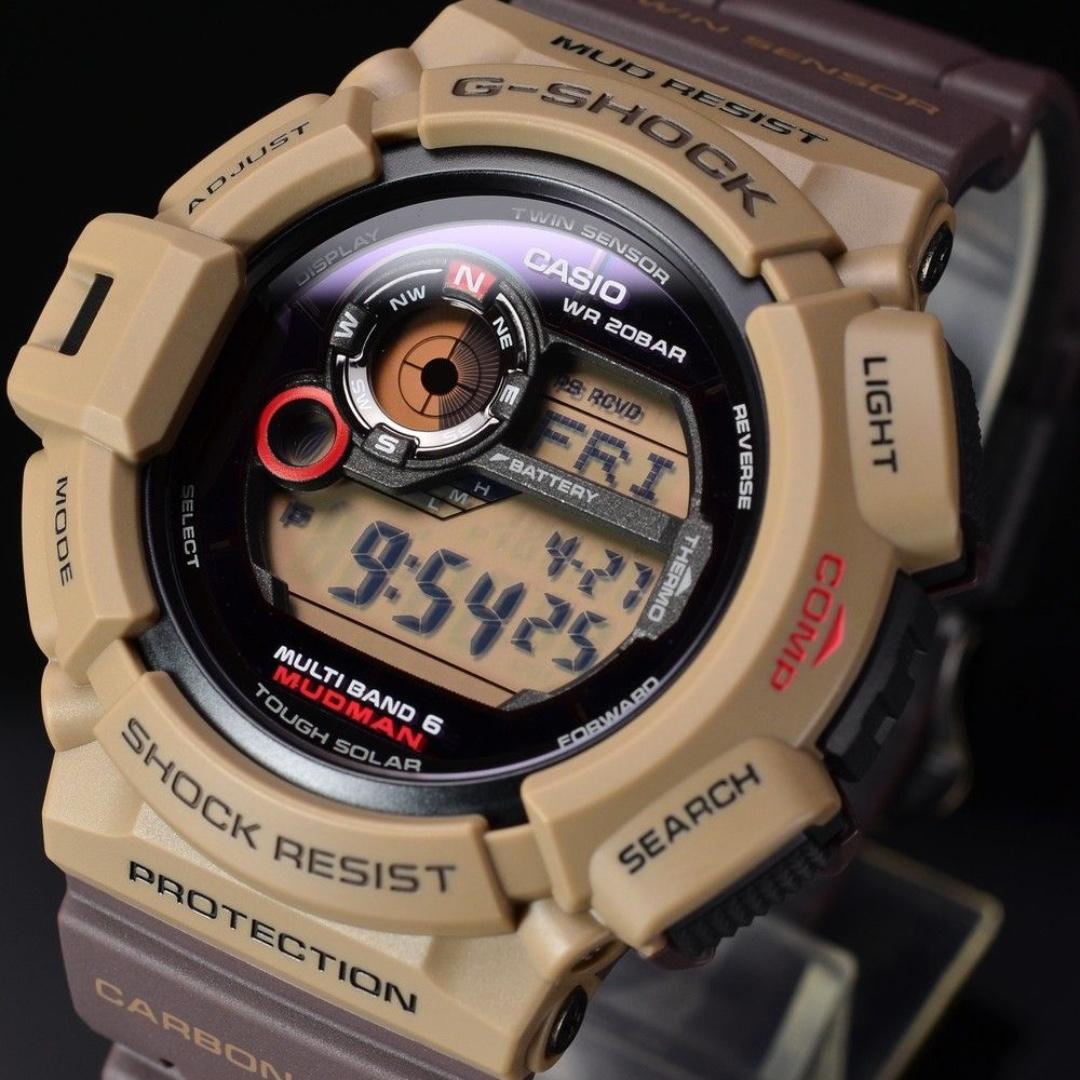 CASIO G-SHOCK MUDMAN GW-9300 series GW-9300ER MULTI BAND 6 電波受信機能 TOUGH ...