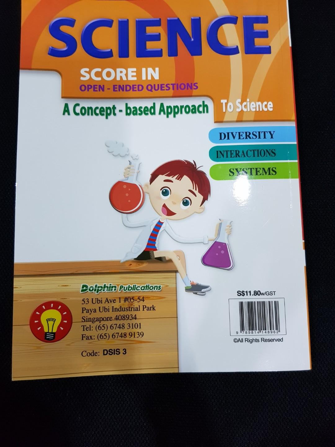 Dolphin Publications P3 Science Score in Open-ended Qns. A Concept ...