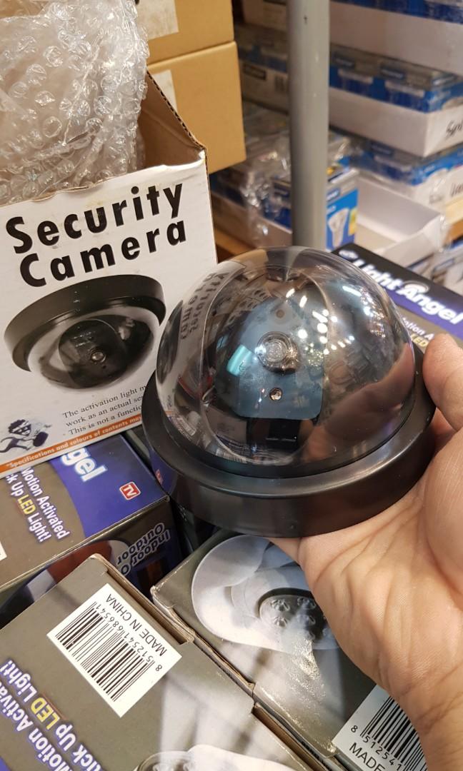 Dummy cctv/ fake security camera/ dome shape, Furniture & Home Living ...