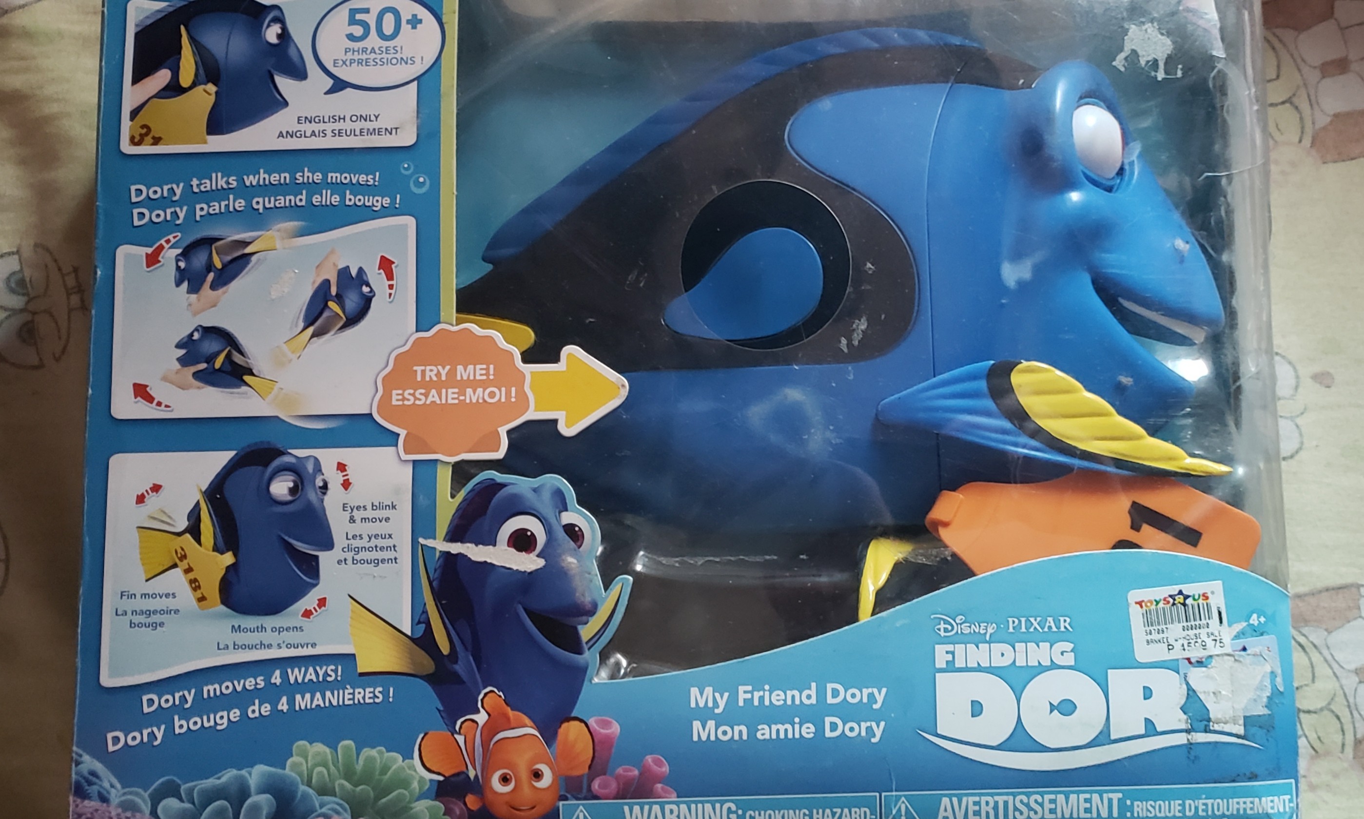 Finding Nemo toy, Babies & Kids, Infant Playtime on Carousell