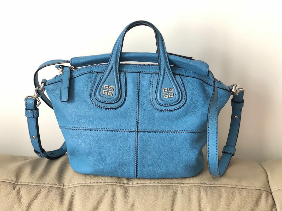 Givenchy Nightingale Micro (Sky Blue), Women's Fashion, Bags & Wallets ...