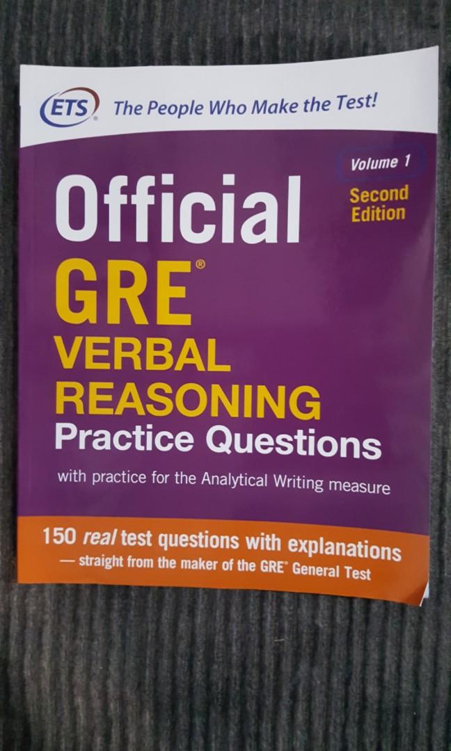 GRE ETS Manhattan Kaplan books, Hobbies & Toys, Books & Magazines ...