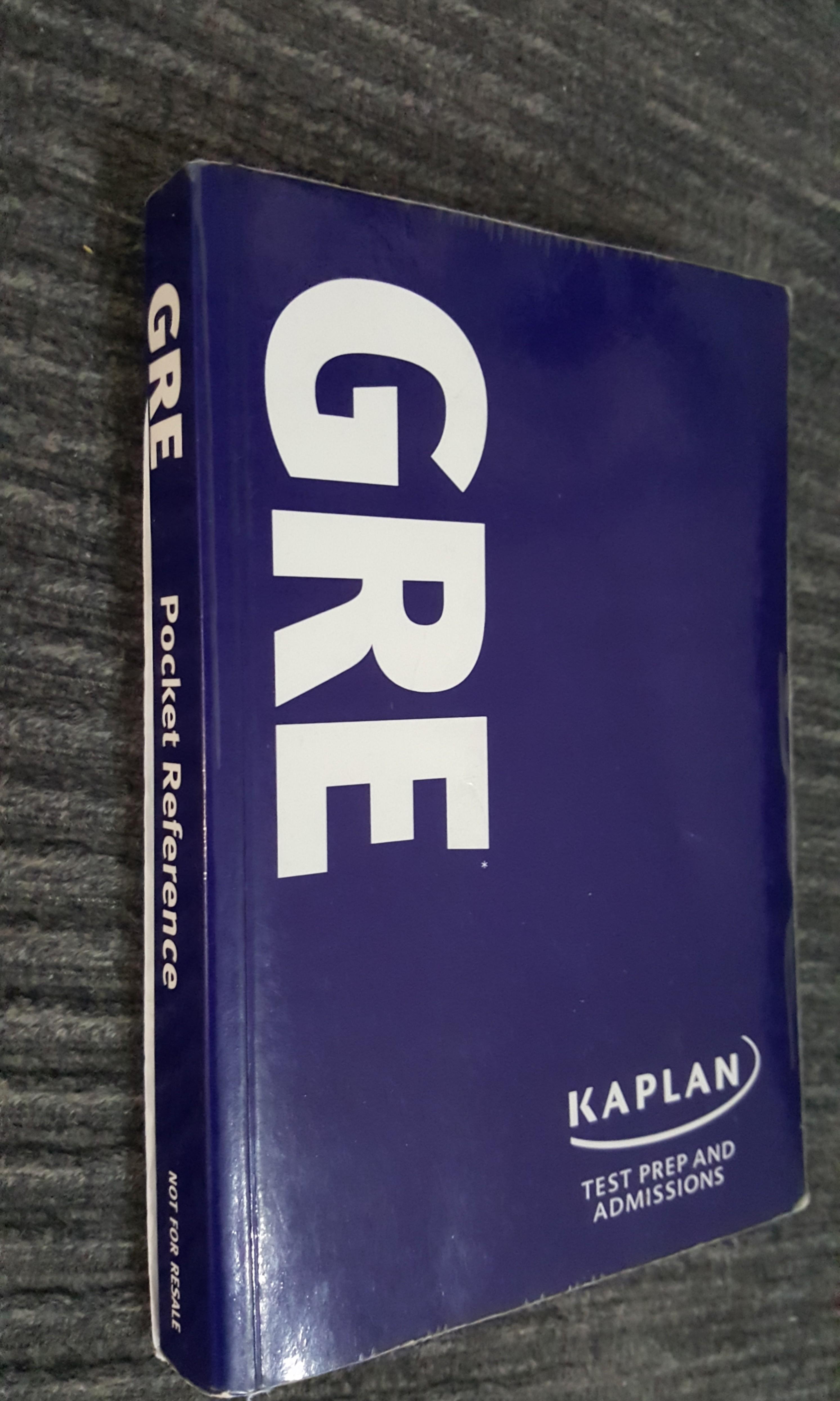 GRE ETS Manhattan Kaplan books, Hobbies & Toys, Books & Magazines ...