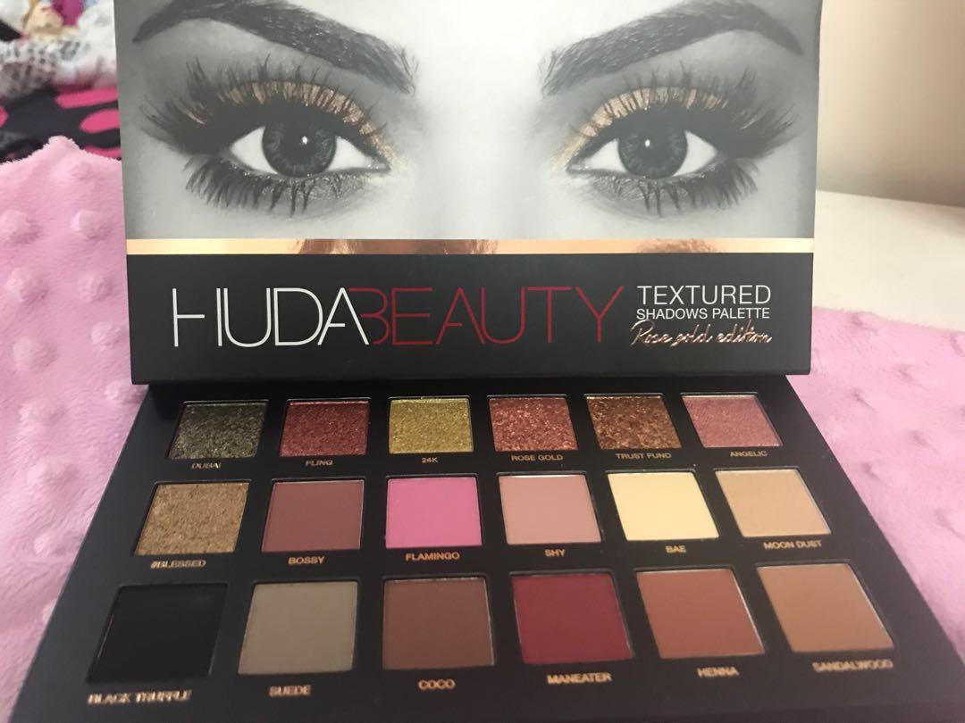 Huda Beauty Eyeshadow Pallet 100% authentic , Beauty & Personal Care ...