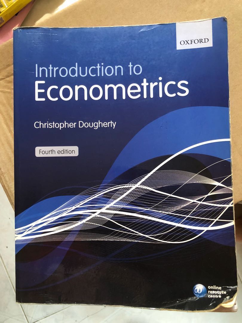 Introduction To Econometrics By Christopher Dougherty Computers And Tech Office And Business