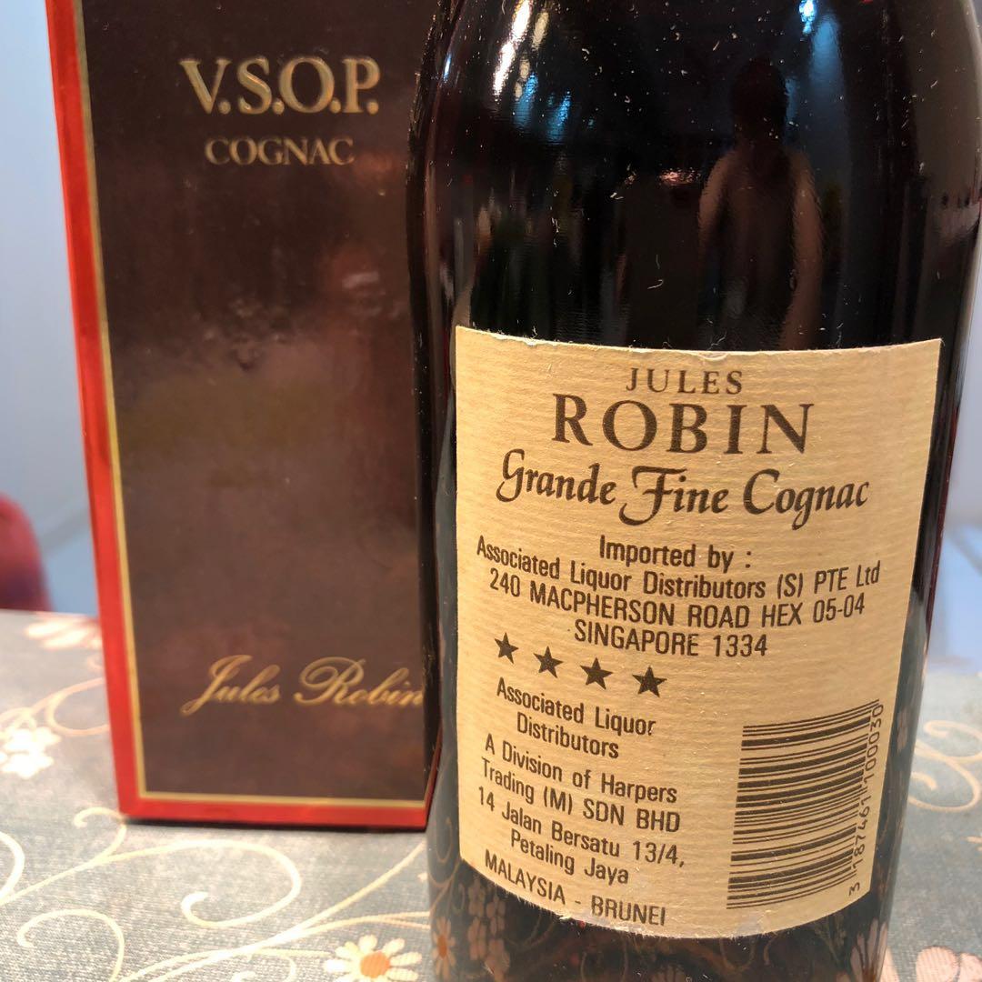 Jules Robin VSOP Cognac 700ml, Food & Drinks, Alcoholic Beverages on ...