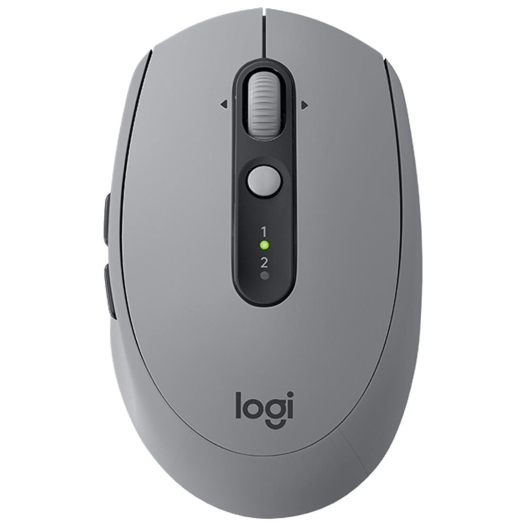 Logitech M590 Wireless Multi-Device Silent Mouse Grey, Computers & Tech ...