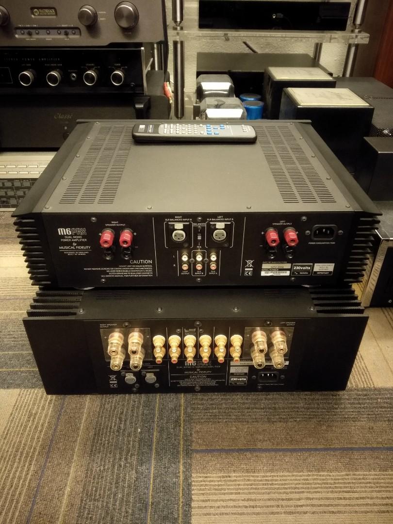 Musical Fidelity M6PRX Dual Mono Power Amplifier, Audio, Other Audio ...