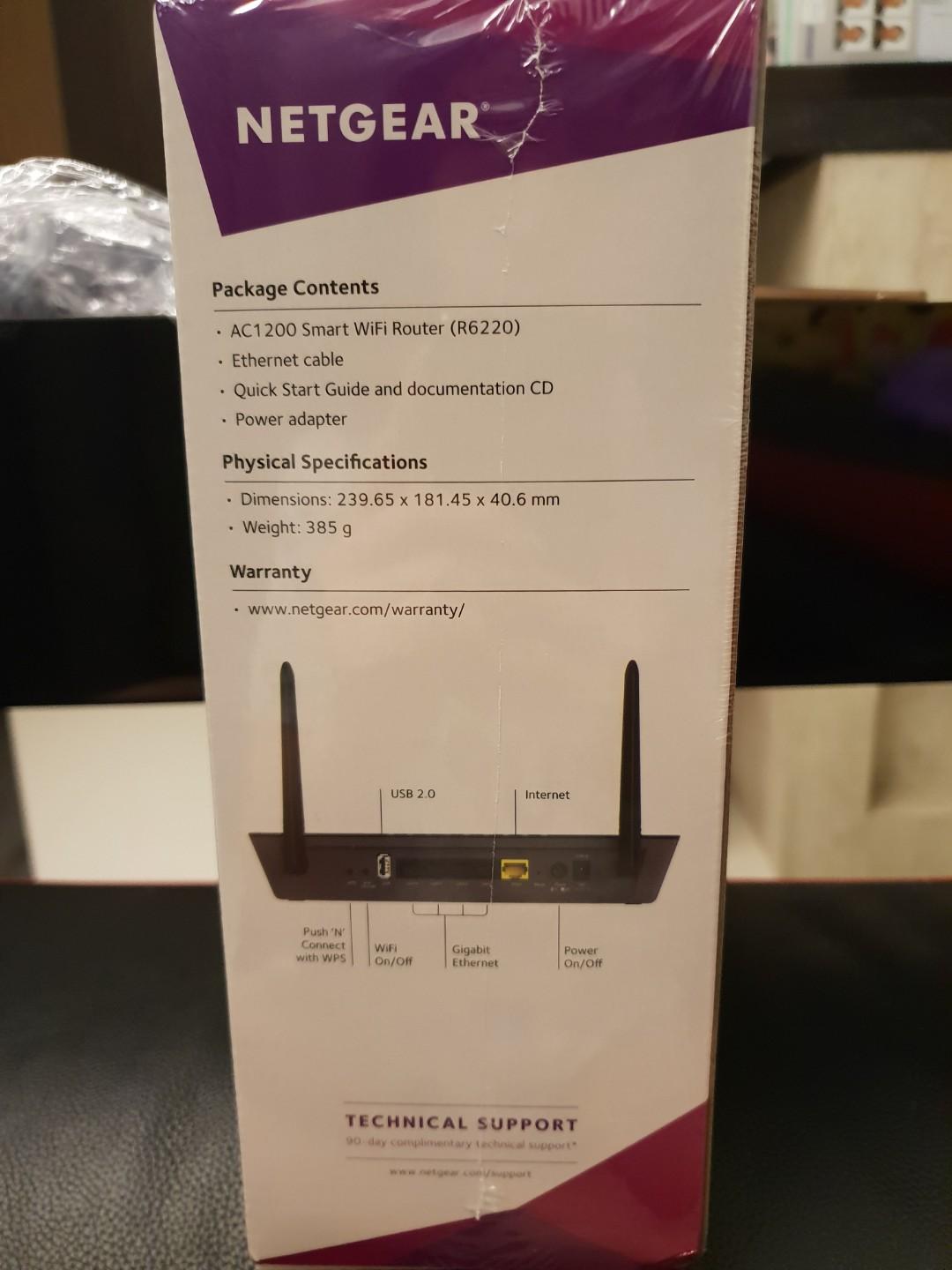 Netgear AC1200 Router, Computers & Tech, Parts & Accessories ...